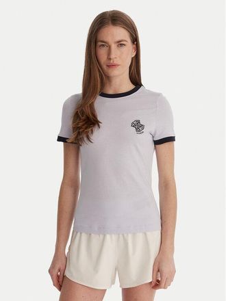 Guess T-Shirt V6GI05 K2966 Blau Regular Fit