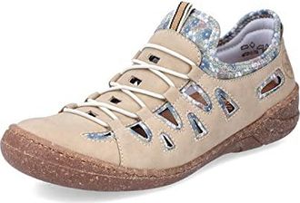Rieker Femme 54551 Mocassin, Beige 60, 36 EU