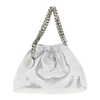 Stella McCartney Femme, Sacs, Gris, Taille: ONE Size Falabella Mini Sac Bandouli&egrave;re &agrave; Cordon