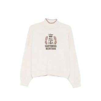 Brunello Cucinelli Sartorial Heritage-embroidered Cashmere Sweater