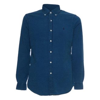 Polo Ralph Lauren Homme, Chemises, Bleu, Taille: XL Chemise Indigo &agrave; Boutons