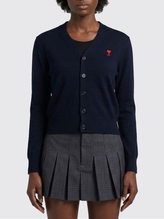 Ami Pull AMI PARIS Femme couleur Bleu