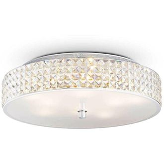 Ideal Lux Ideal Lux - Roma - 9 Light Large Flush Deckenleuchte Chrom, G9