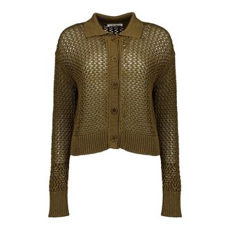 Max Mara Film Cardigan - - Knitwear - Damen - Gr&uuml;n - S