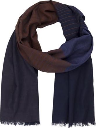 Lindenmann Mens Scarf/Textile Scarf for Men blue