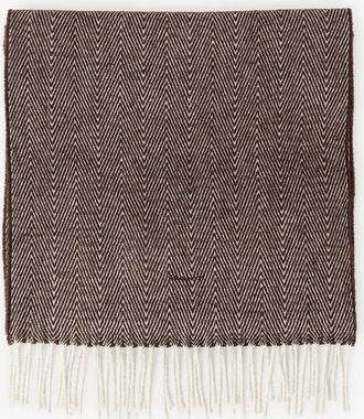 GANT Echarpe &agrave; chevrons et franges en laine m&eacute;rinos