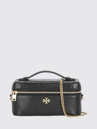 Tory Burch Mini sac &agrave; main Charlie en cuir matelass&eacute; avec logo Double T
