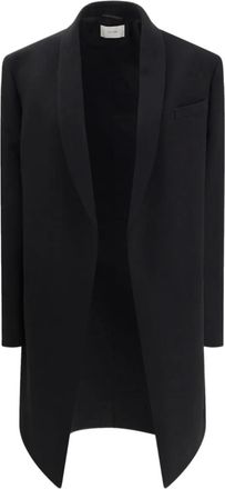 The Row manteau Fedra à col châle - Noir