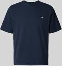 Review T-Shirt mit Label-Patch und Rundhalsausschnitt