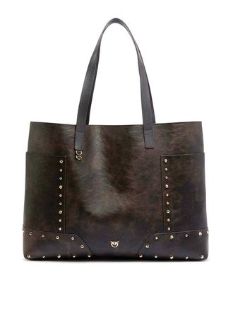 Pinko Sac Cabas - Marron Fonc&eacute;