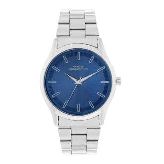 French Connection Analoge Armbanduhr f&uuml;r Herren, Rund (Dunkles Marineblau)