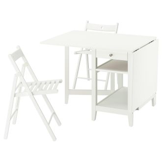IKEA N&Auml;SINGE / FR&Ouml;SVI Tisch und 2 St&uuml;hle