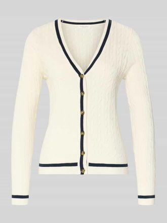 Christian Berg Strickjacke mit V-Ausschnitt