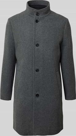 Selected Regular Fit Wollmantel mit Stepp-Einsatz Modell RAINAR