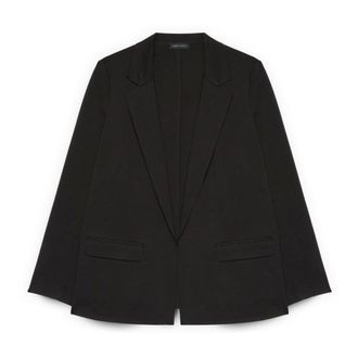 Fiorella Rubino Damen, Jacken, Schwarzk, XLGr&ouml;&szlig;e