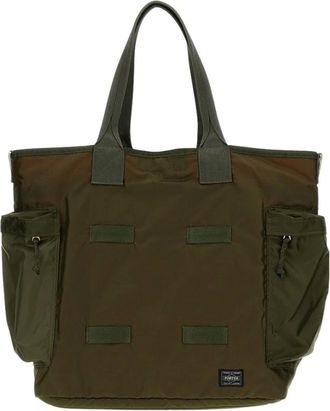 Porter-Yoshida & Co. Homme, Sacs, Vert, Taille: ONE Size Tote Bag