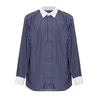 Tom Ford Seidenhemd mit Streifen - - Shirts - Herren - Blau - L