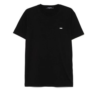 Dsquared2 V-Ausschnitt T-Shirt - - Tops - Herren - Schwarzk - 2XL