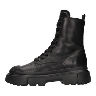 Hogan H619 Combat Boots - - Shoes - Damen - Schwarzk - 36 1/2 EU