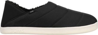 Toms Herren Ezra Hausschuh, Schwarzes, Mattes Ripstop-Gewebe, 42.5 EU
