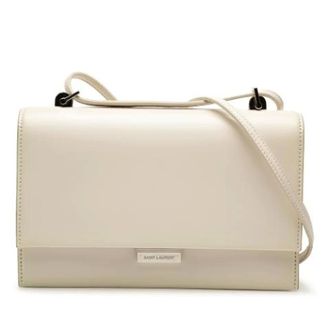 Saint Laurent Sac bandouli&egrave;re vintage doccasion - Femme - Pre-owned - Blanc - Taille: ONE Size