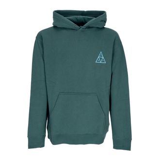 HUF Triple Triangle Hoodie Pine Langarm - - Sweatshirts & Hoodies - Herren - Gr&uuml;n - M