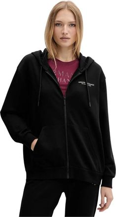 A|X Armani Exchange Damen, Sweatshirts & Hoodies, Schwarzk, XSGr&ouml;&szlig;e