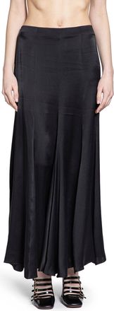 Chloé Fluid maxi skirt in Washed Silk satin