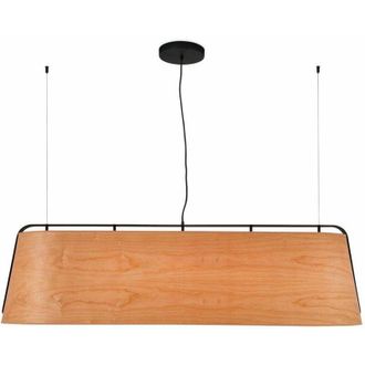 Faro Barcelona Faro Stood - 5 Licht Decke Anh&auml;nger Bar schwarz und Kirschholz, E27