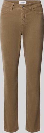 Cambio Slim Fit Cordhose aus Baumwoll-Mix Modell PIPER CROPPED