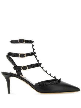 Valentino Garavani escarpins Rockstud 65 mm - Noir