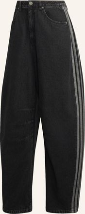 adidas Originals Adidas Originals Barrel-Jeans, Hoher Bund schwarz