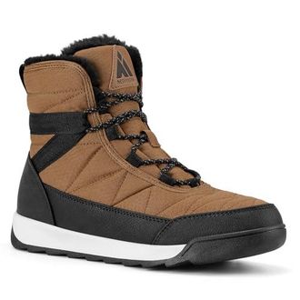 Mishansha Femme Bottes de Neige Chaudes Fourr&eacute;e Bottines Hiver Trekking Outdoor Antid&eacute;rapantes Chaussures dhive Marron 37 EU