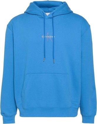 Calvin Klein Jeans Sweatshirt LS EU 350TERRY MICRO MONOLOGO HO Kapuze, regular fit