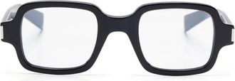 Saint Laurent Eyewear Brille mit eckigem Gestell - Schwarz