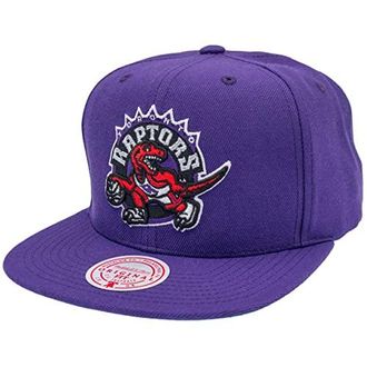 Mitchell & Ness NBA/HWC Team Ground 2.0 Snapback, Toronto RAPTORS - Violet, taille unique
