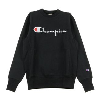 Champion Crewneck Sweatshirt - - Sweatshirts & Hoodies - Herren - Schwarzk - L