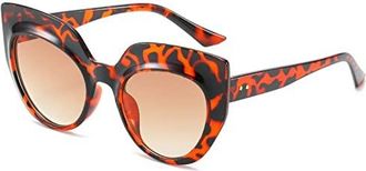 Generic Lunettes de soleil tendance à grande monture pour hommes et pour femmes, vacances en plein air, plage (couleur : C, taille : moyen) 2026