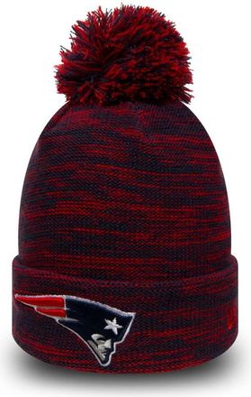 New Era Winterm&uuml;tze Marl Bobble Beanie New England Patriots