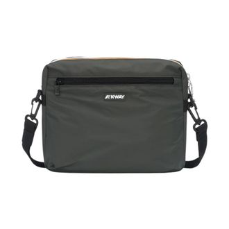 K-Way Homme, Sacs, Vert, Taille: ONE Size Sacoche Moire