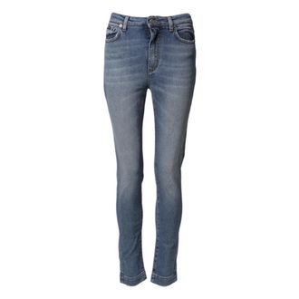Dolce & Gabbana Femme, Jeans, Bleu, Taille: 34 FR Jeans Skinny en denim