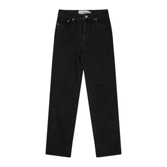 Munthe Klassische schwarze Jeans Culinari Hose - - Jeans - Damen - Schwarzk - XL