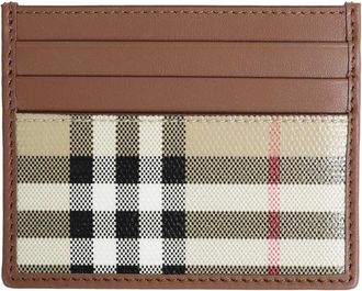 Burberry Check Card Case