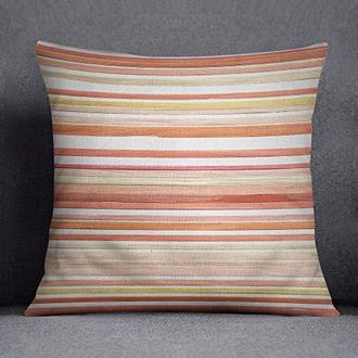 Bonamaison Le Jardin du Lin Kissenhüllen, Cotton, Mehrfarbig, 45x45