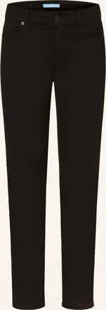 7 For All Mankind Skinny Jeans Roxanne schwarz