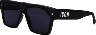 Dsquared2 unisex, Accessoires, Noir, Taille: 58 MM Icon 0030/S