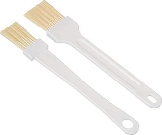 Zenker 2-teiliges Backpinsel-Set, ergonomisch & praktisch, perfekt f&uuml;r Glasuren und Fett, einfach zu reinigen, mit Aufh&auml;nge&ouml;sen - Made in Germany, Braun, 13.