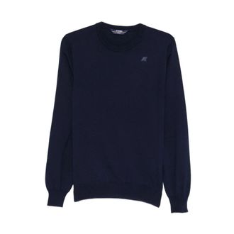 K-Way Homme, Pulls, Bleu, Taille: 2XL Pullover en coton Sebastien