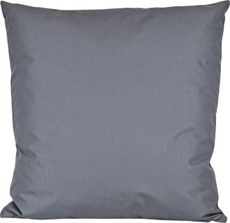 JACK 40x40cm Outdoor Lounge Kissen Dekokissen inkl. XXL-Füllung Wasserabweisend Sitzkissen Garten Stuhl Lotus Effekt, Farbe:Blaugrau