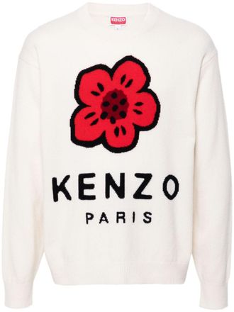 Kenzo pull Boke Flower - Blanc